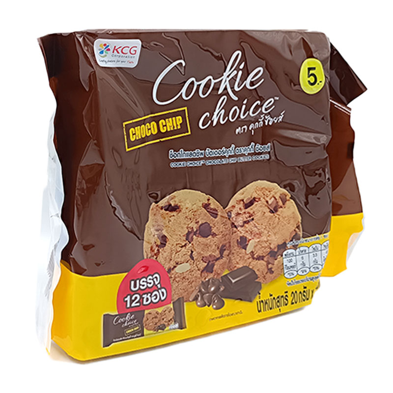 COOKIE CHOICE Choc Chocchip 20 g x 12 | Makro PRO
