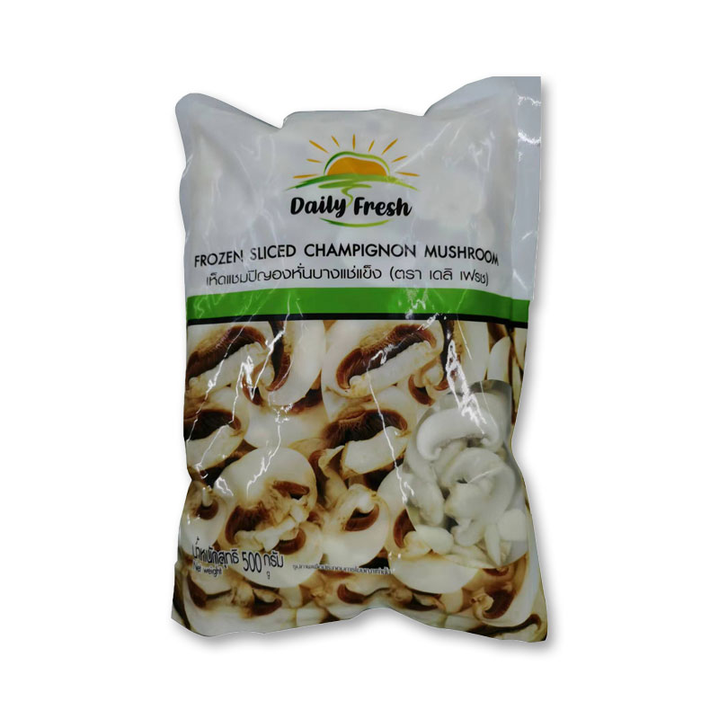 DAILY FRESH Frozen Sliced Champignon 500 g | Makro PRO