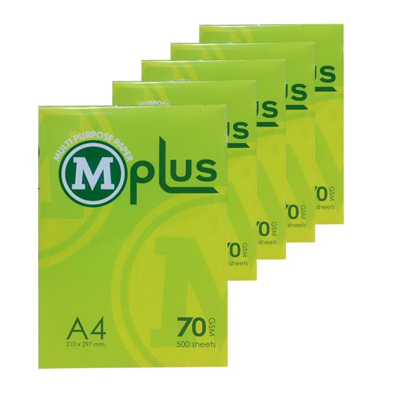 M Plusกระดาษถ่ายฯa4 70g 5 500 Makro Pro