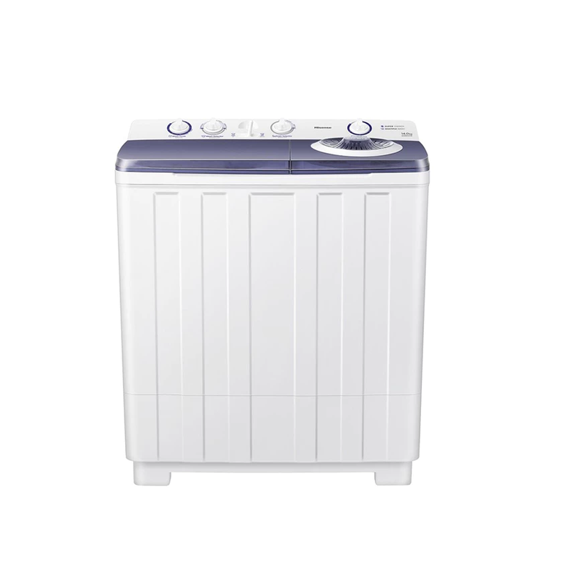 ไฮเซ่นส์ เครื่องซักผ้าสองถังฝาบน 14 กก. รุ่น WSRB1401W สีขาว | Makro PRO