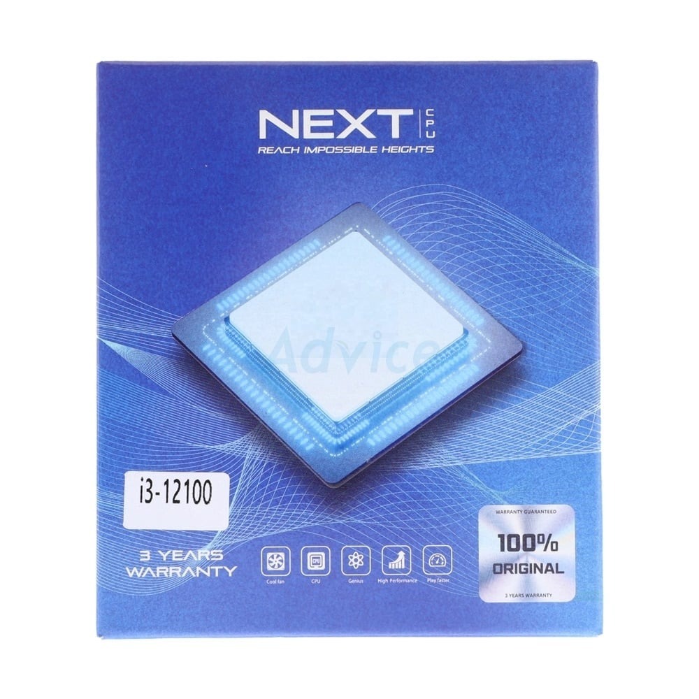 INTEL CPU ซีพียู CORE I3-12100 LGA 1700 (NEXT) - A0143421 | Makro PRO