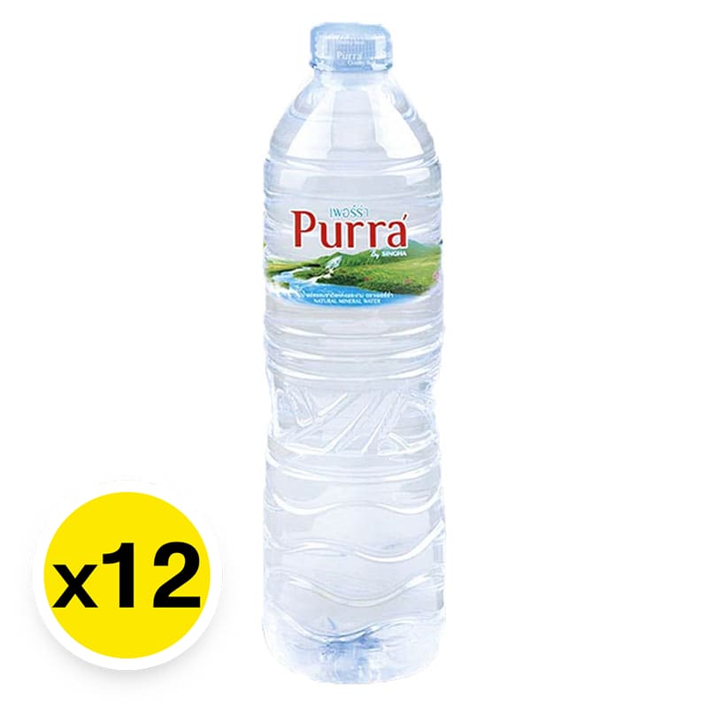 PURRA Mineral Water 600 ml x 12 | Makro PRO