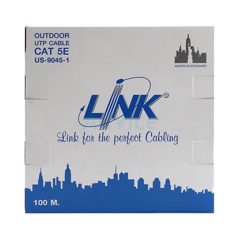 CAT5E UTP Cable (100m./Box) LINK (US-9045-1) Outdoor - A0117596 - A0117596 | Makro PRO