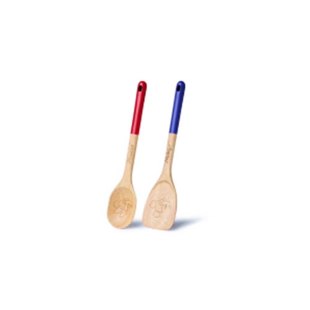 MEYER Wooden Turner & Spoon Blue-Red Mickey Mouse 2 pcs | Makro PRO