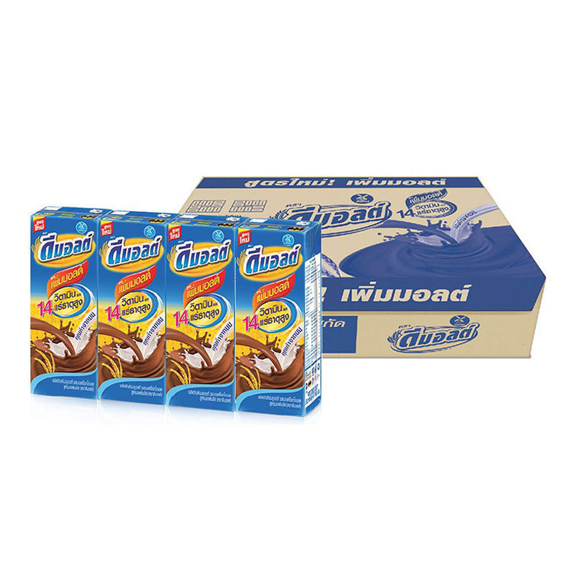 DUTCHMILL Dmalt Choco Malt Drink Chocolate 180 ml x 48 | Makro PRO