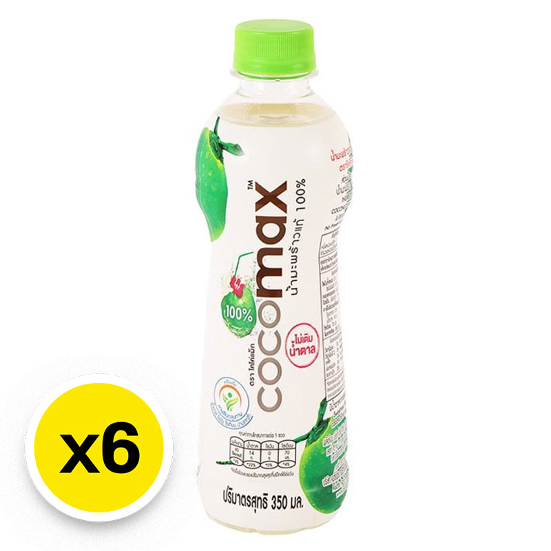 COCOMAX Coconut Water 350 ml x 6 | Makro PRO