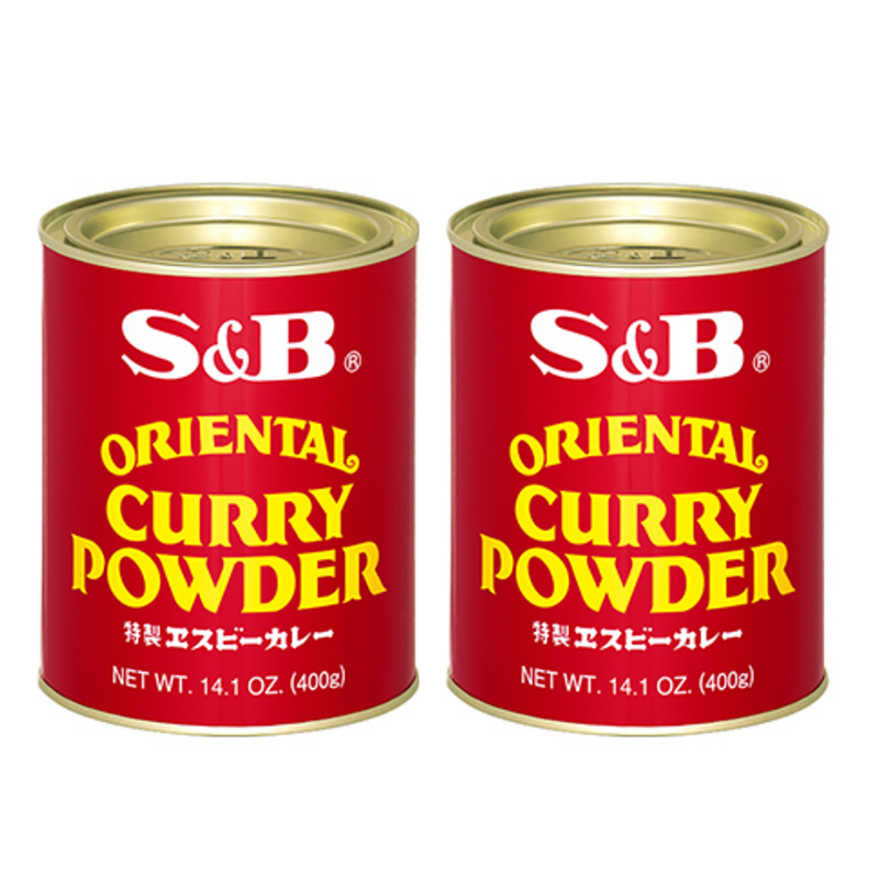 S & B Oriental Curry Powder Mix of Turmeric, Coriander, Orange Peel ...