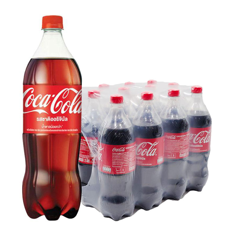 COKE Soft Drink Original Less Sugar 1.25 l x 12 | Makro PRO