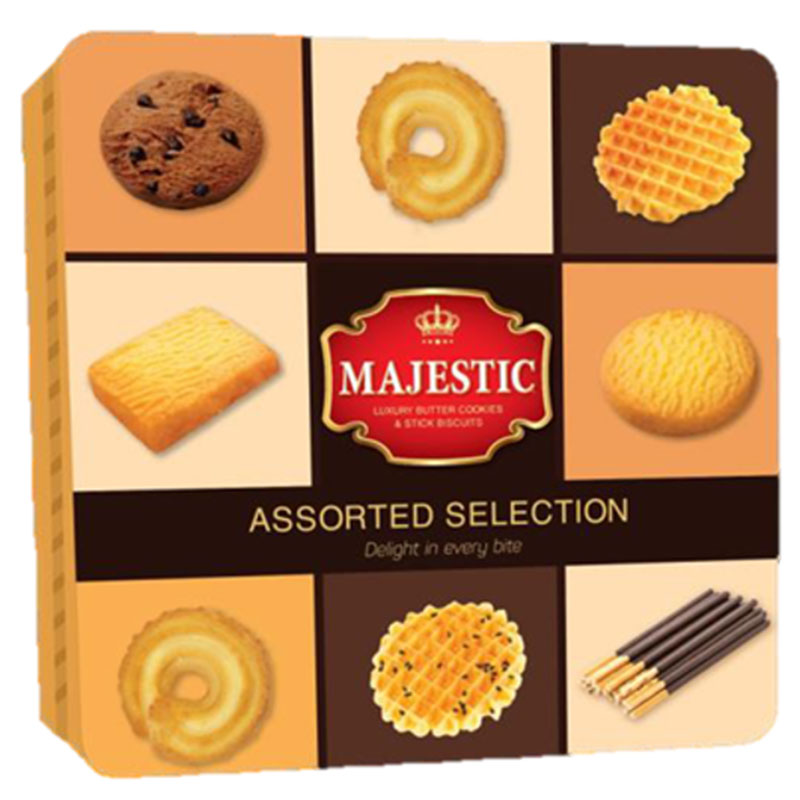 MAJESTIC Assorted Cookies 398 g | Makro PRO