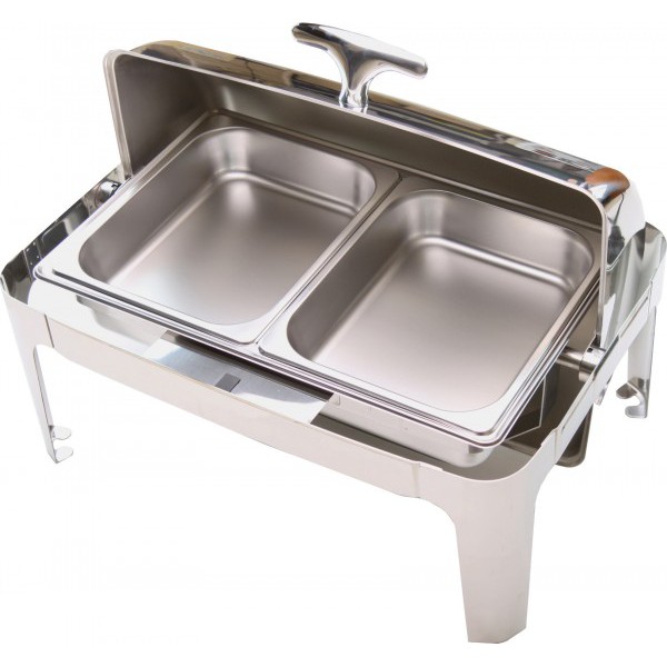 Twin Fish อ่างอุ่นอาหารแบบเหลี่ยม แบบแบ่ง 2ช่อง ช่องละ 3ลิตร Twin Fish ...