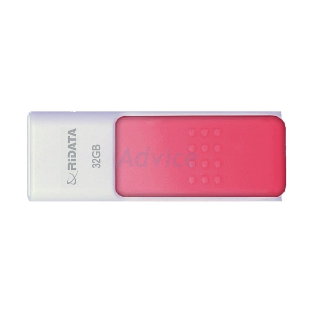 RIDATA 32GB Flash Drive (CUBE) White/Pink - A0159909 | Makro PRO