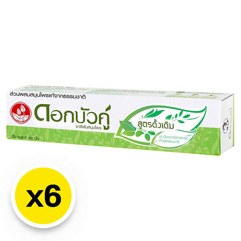 DOKBUAKU Original Toothpaste 180 g x 6 | Makro PRO