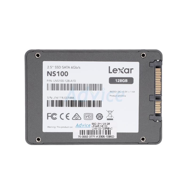 LEXAR 128 GB SSD SATA NS100 (LNS100-128RBNC) - A0125992 | Makro PRO