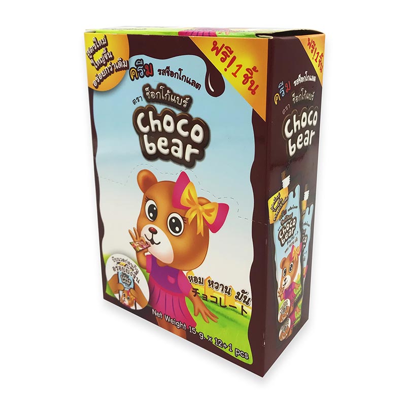 CHOCO BEAR Cream Chocolate 13 g x 12 | Makro PRO