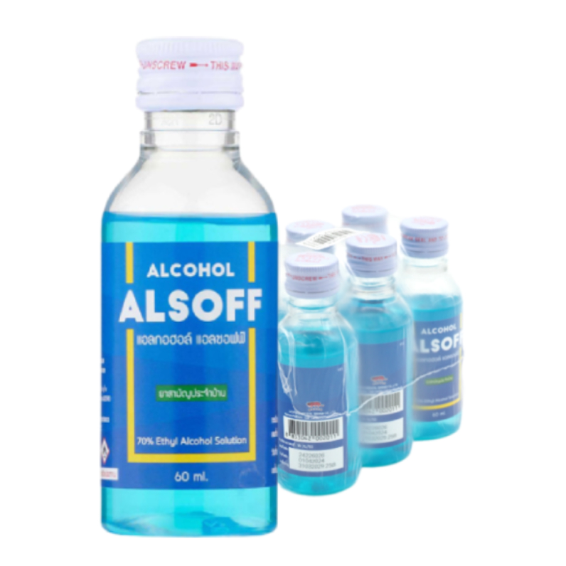 ALSOFF Alcohol 60 ml x 6 | Makro PRO