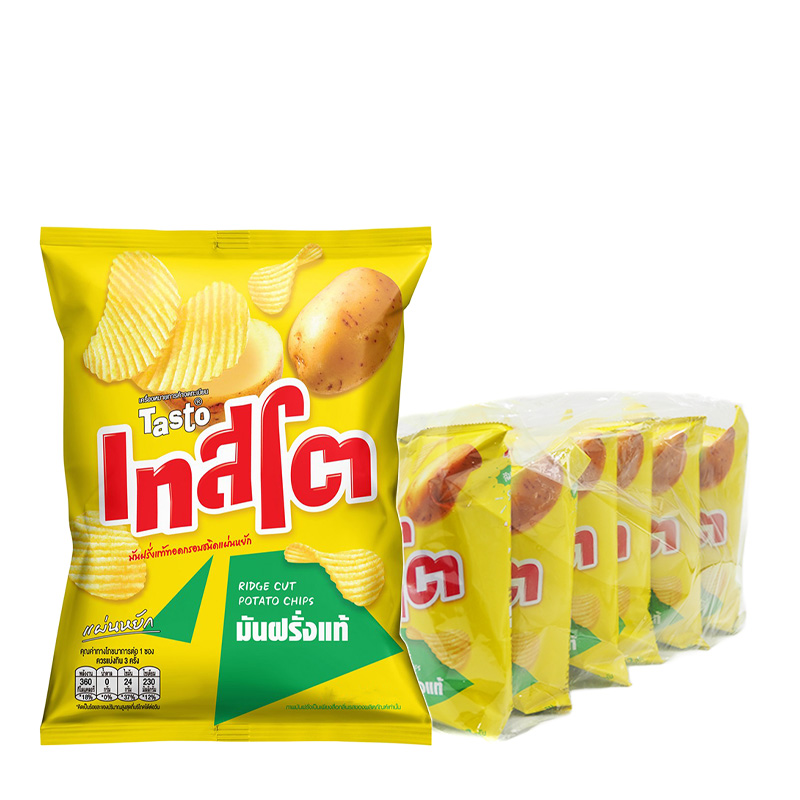 TASTO Potato Chips Salt 42 g x 6 | Makro PRO