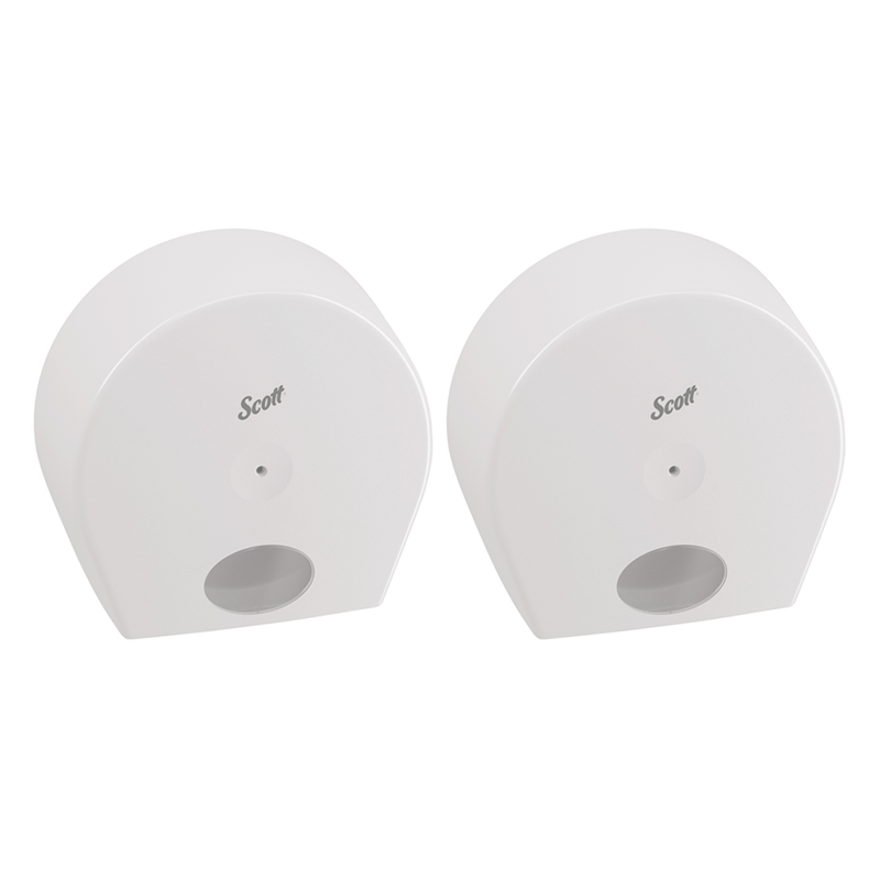 SCOTT CONTROL Center-Pull Jumbo Roll Bathroom Tissue Dispenser Code ...