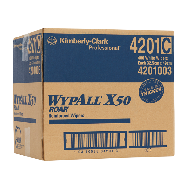 WYPALL X50 Wiper - Code 4201 - 4-ply Tissue Paper - Light Duty Multi ...