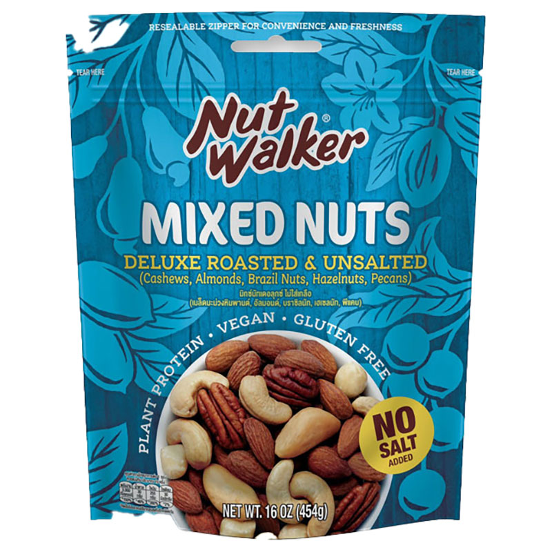 NUT WALKER Mixed Nuts Deluxe Unsalted 454 g | Makro PRO