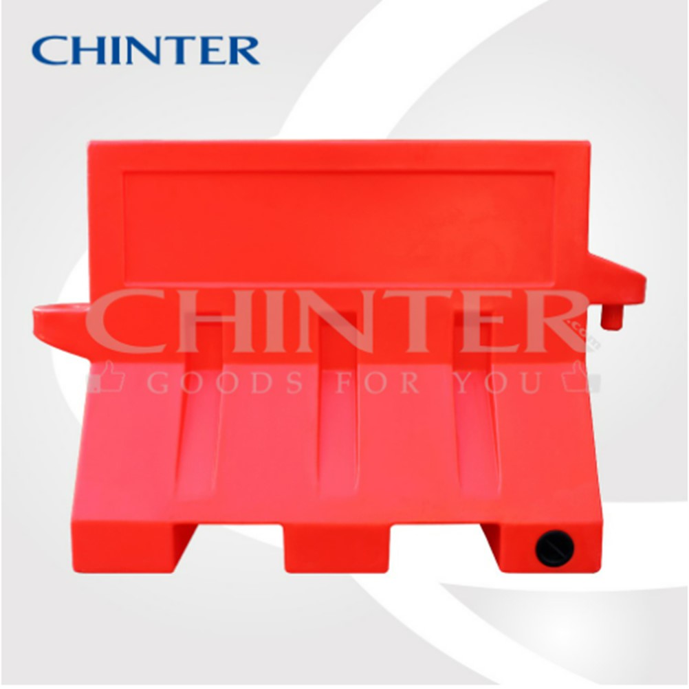 CHINTER XBR001 แผงกั้นจราจร(แบริเออร์พลาสติก) 1เมตร สีส้ม | Makro PRO
