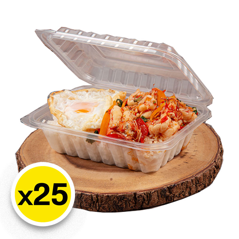 EPP Clamshell PP Box 750 ml x 25 | Makro PRO