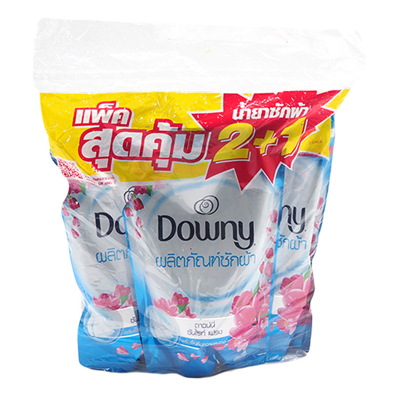 DOWNY Liquid Concentrate Detergent Sunrise Fresh Blue 550 ml x 3 ...