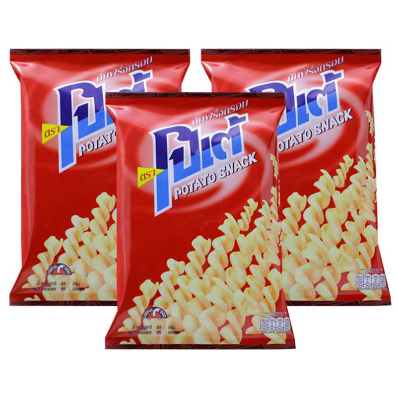 POTAE Potato Extrude Snack 56/65 g x 3 | Makro PRO