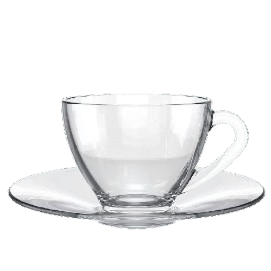 โอเชียน แก้วกาแฟ Cosmo Tea Cup & Cosmo Tea Sau 200 มล. | Makro PRO