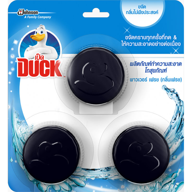 DUCK Power Fresh Toilet Cleaner Fresh Scent 40 g x 3 | Makro PRO