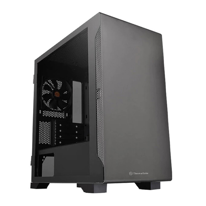 THERMALTAKE mATX CASE (NP) S100 TG (BLACK,CA-1Q9-00S1WN-00) - A0132112 ...