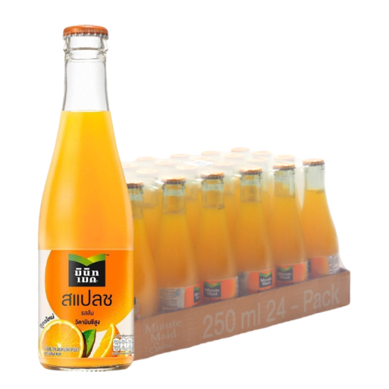 MINUTE MAID Splash 15% Orange Juice 250 ml x 24 | Makro PRO