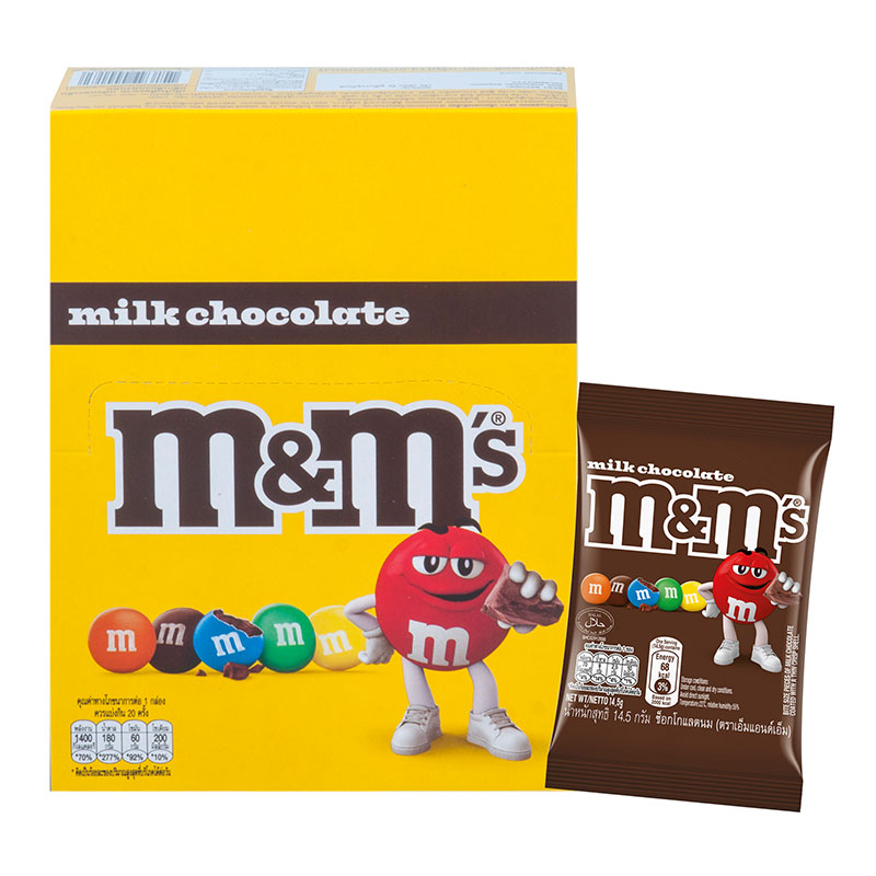M&M Chocolate Milk 14.5 g 20 sachets | Makro PRO