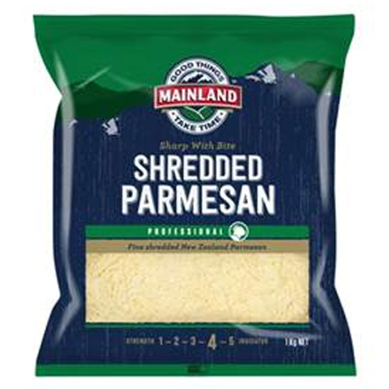 MAINLAND Shredded Parmesan Cheese 1 kg | Makro PRO