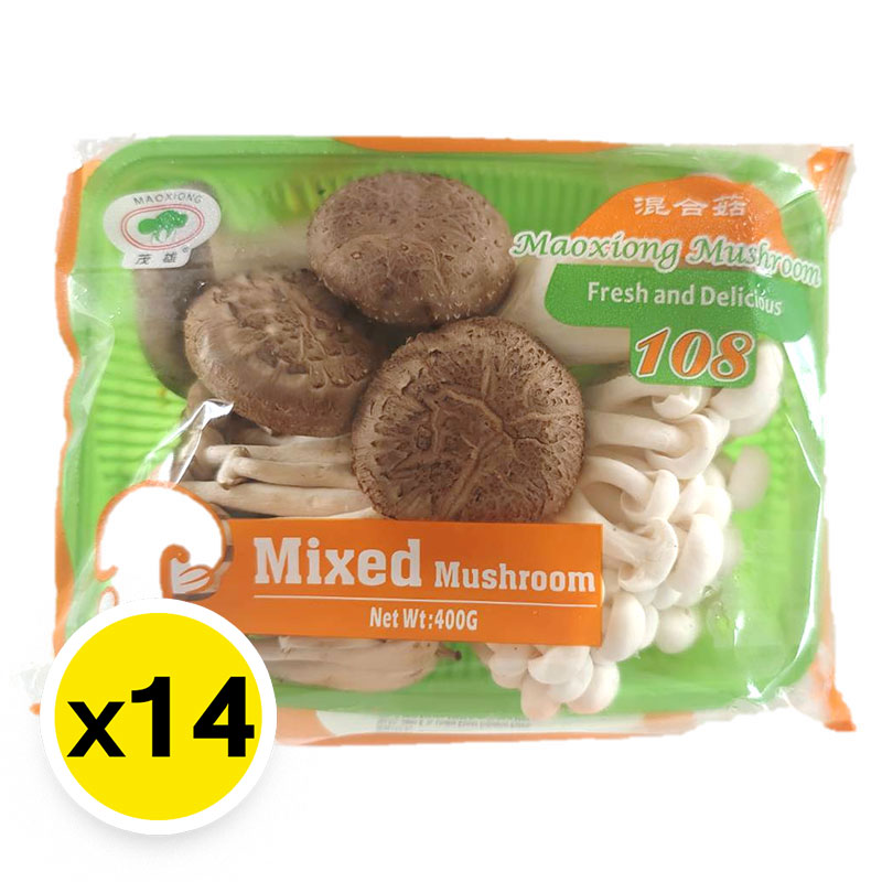เห็ดรวม 400 ก. x 14 | Makro PRO