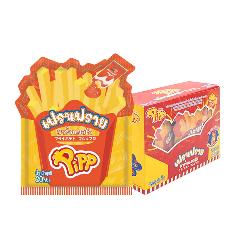 PIPP Marshmallow French Fries 20 g x 12 | Makro PRO