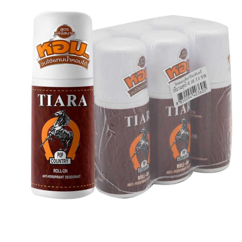 TIARA Pop Country Roll On 45 ml x 6 | Makro PRO