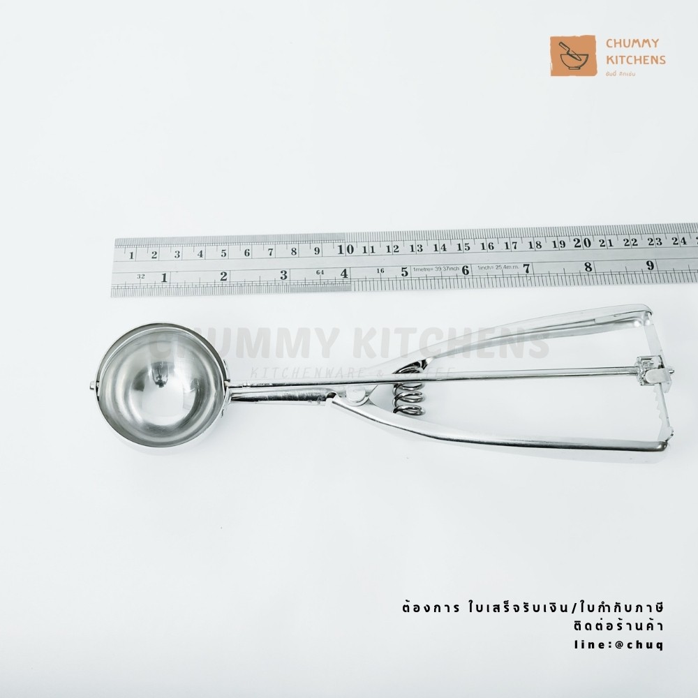 Chummy Kitchen ที่ตักไอติม ที่ตักไอศครีมแบบขูด ที่ตักผลไม้ ที่ตักไอติม ...