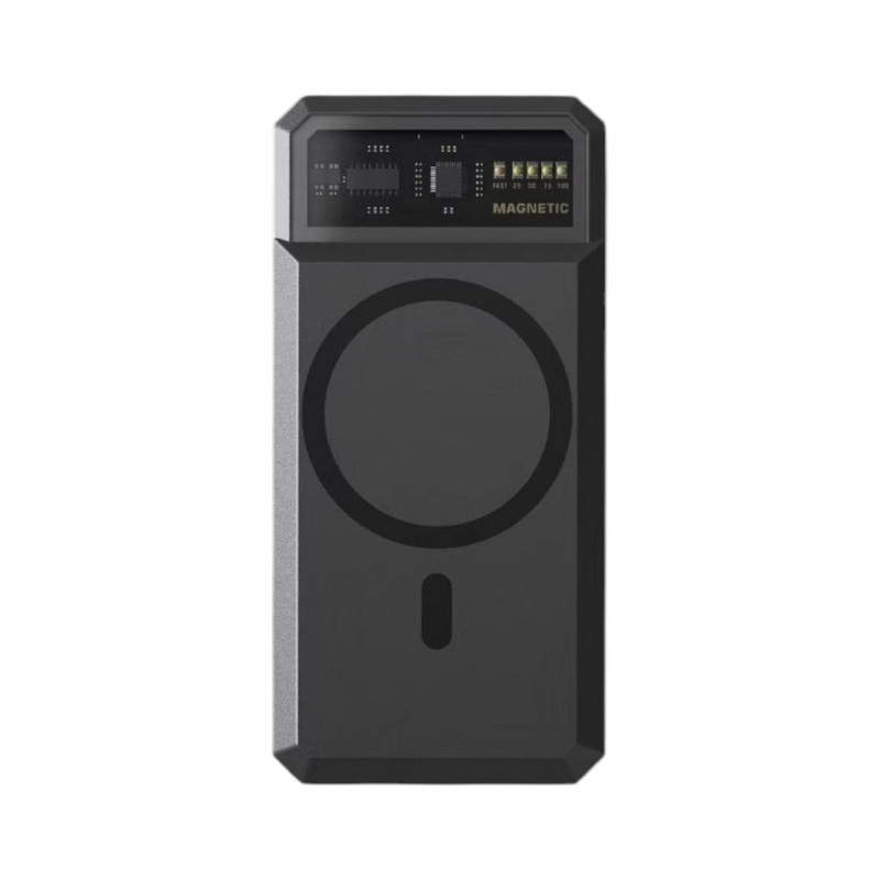 Orsen by Eloop E43 25000mAh แบตสำรอง ชาร์จเร็ว PowerBank Type C PB-E43A(Grey) | Makro PRO