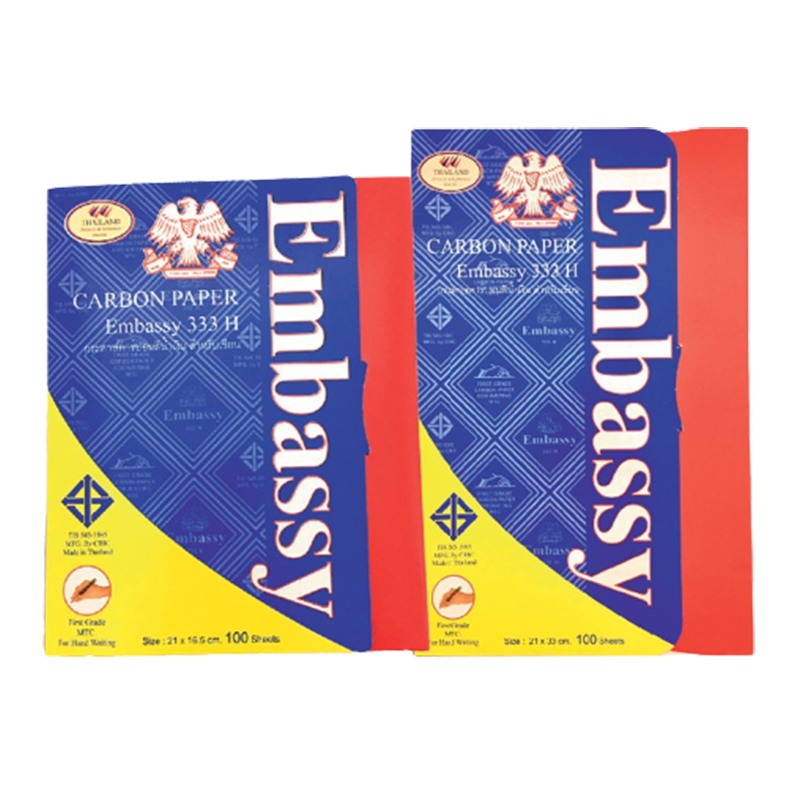 EMBASSY Carbon Paper Blue Size 21x6.50 cm 100 sheets | Makro PRO
