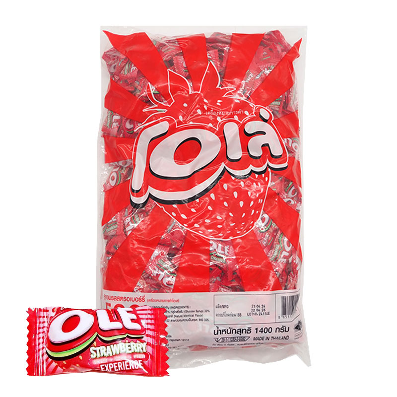 OLE Candy Strawberry 500 pcs | Makro PRO