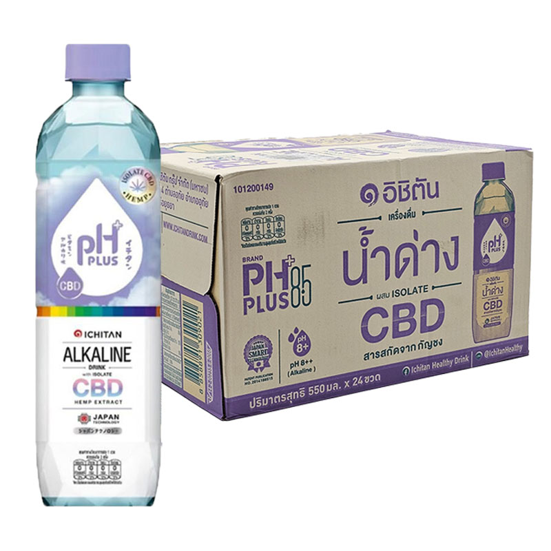 ICHITAN Water With Cbd Extract Drink (Ph Plus Brand) 550 ml 24 bottles | Makro PRO