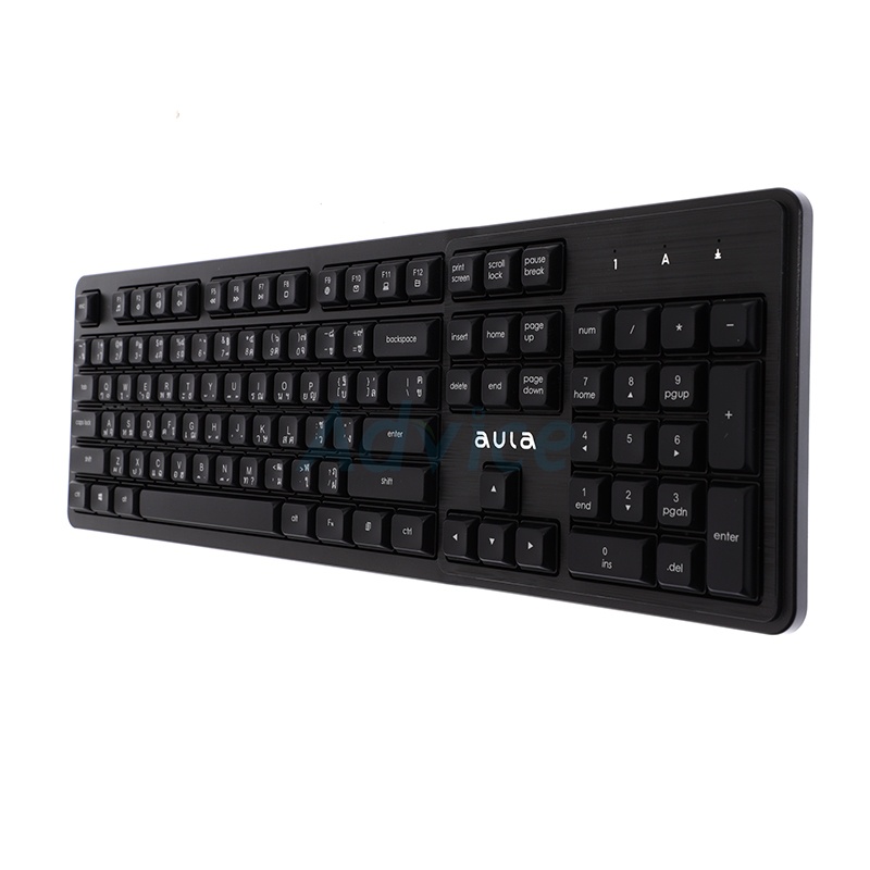 AULA 2IN1 WIRELESS KEYBOARD AC202 BLACK - A0151324 | Makro PRO