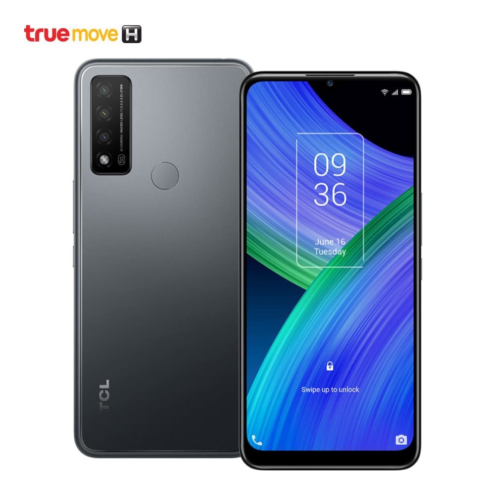 TCL 20R 5G (4/128GB) สี Grey (รองรับเฉพาะซิมเครือข่ายทรูมูฟ เอช ...
