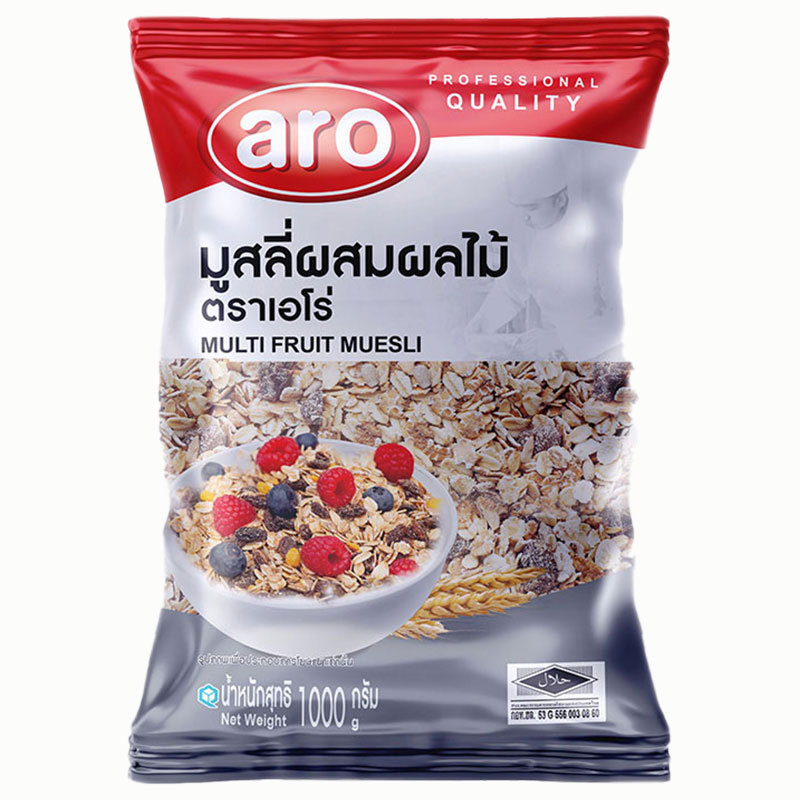 ARO Cereal Muesli Fruity 1 kg | Makro PRO