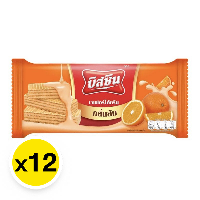 BISSIN Wafer Orange Flavor 24/29 g x 12 | Makro PRO