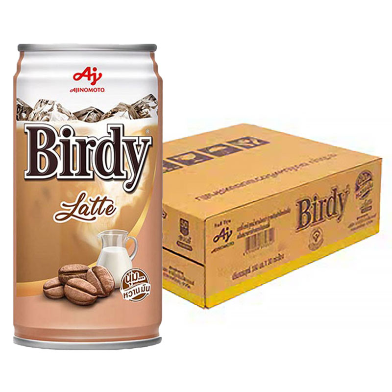 BIRDY Instant Canned Coffee Ready To Drink Latte 180 ml x 30 | Makro PRO