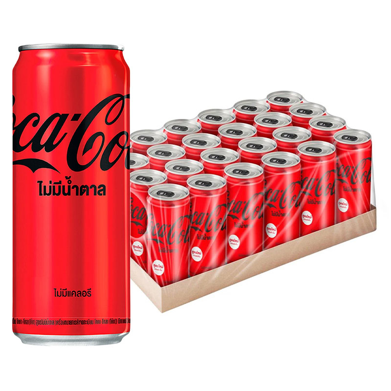 COKE Soft Drink No Sugar 325 ml x 24 | Makro PRO