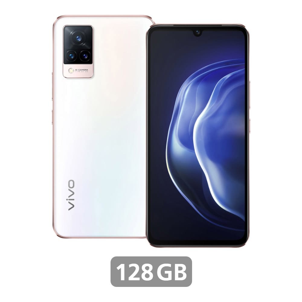 Vivo โทรศัพท์มือถือ รุ่น V21 5G (8/128GB) -Arctic White | Makro PRO