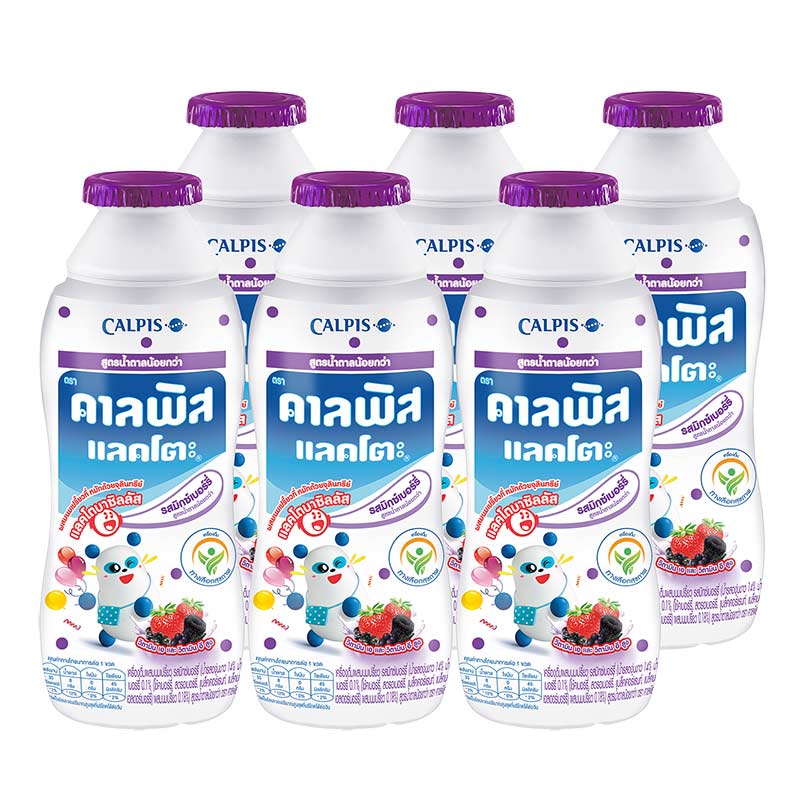 CALPIS LACTO Mix Berry 140 ml x 6 | Makro PRO