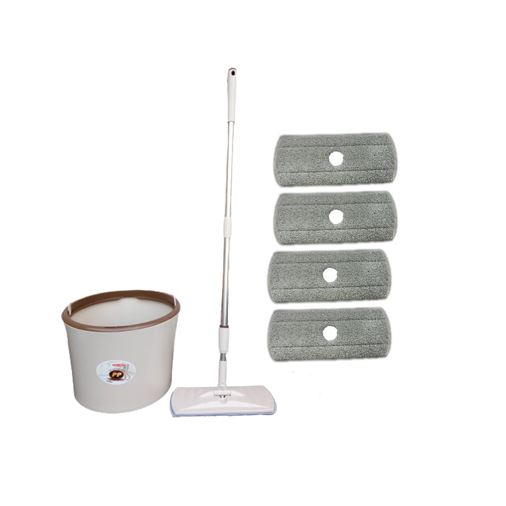 EASYMOP ไม้ม็อบพร้อมถังปั่นรุ่น พีพี | Makro PRO